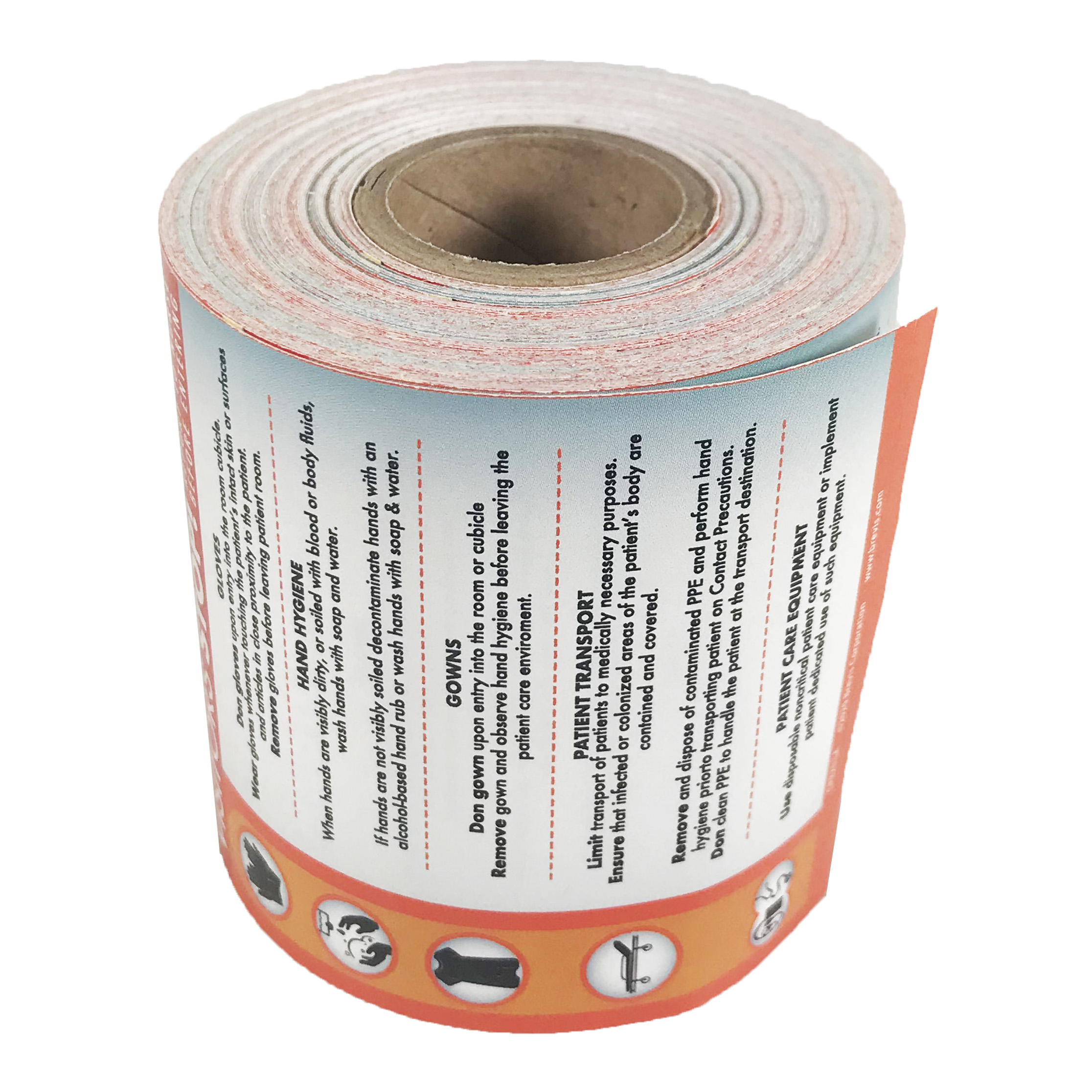 Contact Precautions 2020 Labels, 170/roll - Brevis