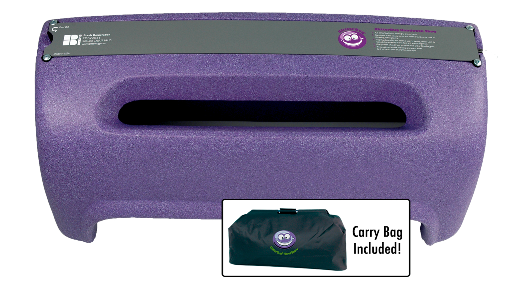 GlitterBug® Maxi Disclosure Center w Bag - Brevis