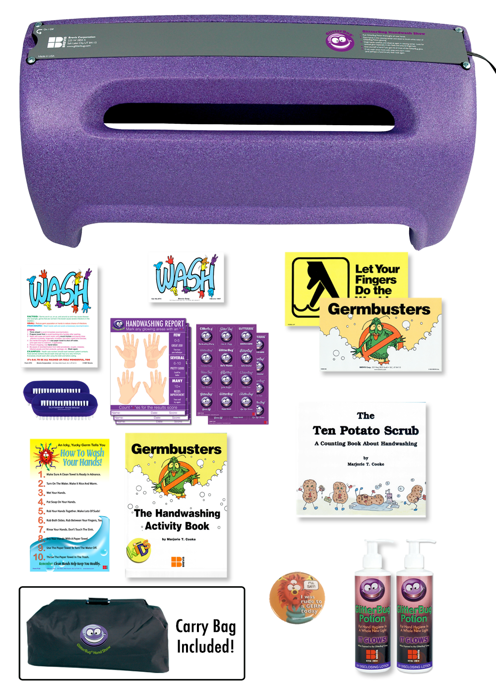 GermBusters Deluxe Kit with Maxi View Box. - Brevis