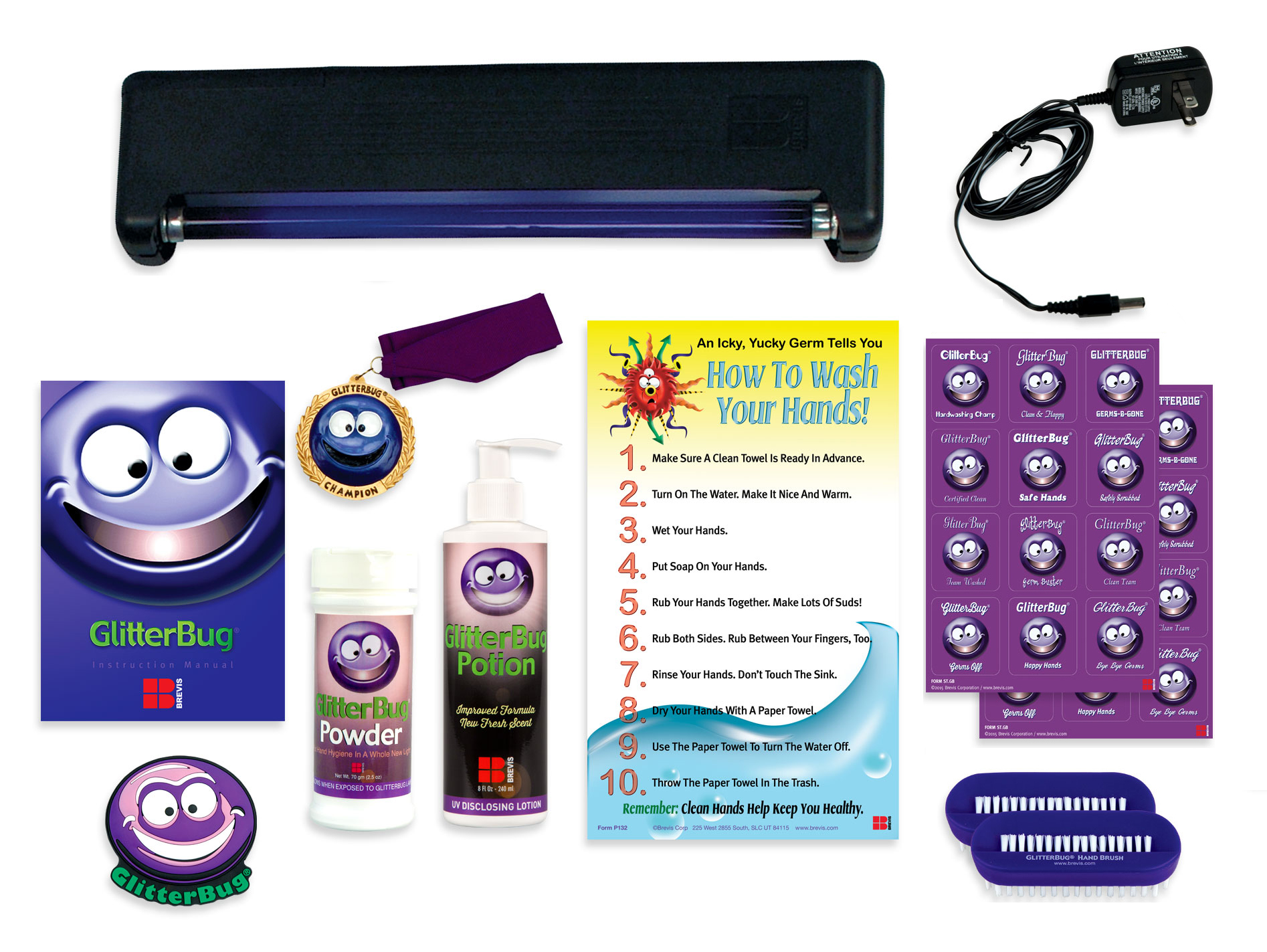 GlitterBug Handwash Show Standard Kit - Brevis