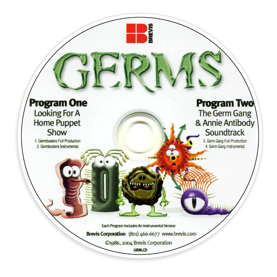 Germbusters/Germ Gang Accompaniment CD - Brevis