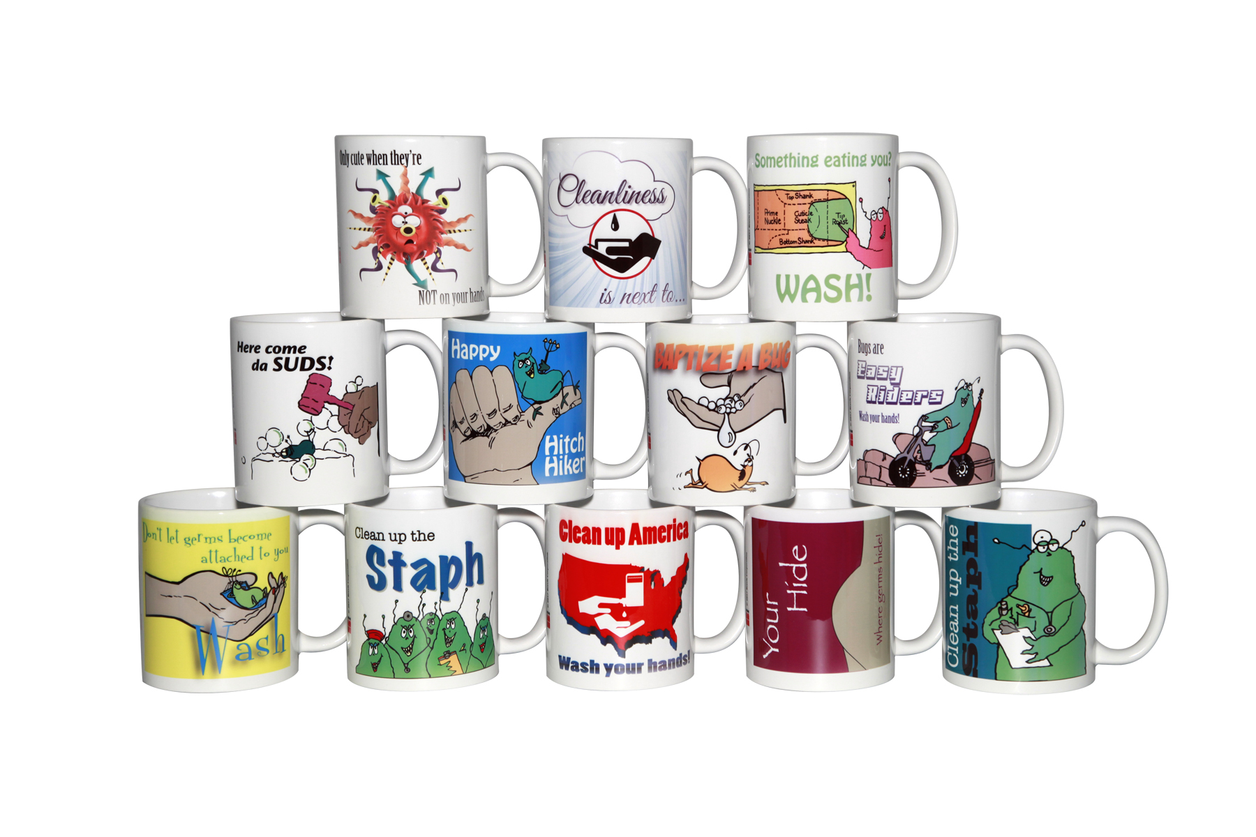 Handwashing Mug Assortment 2 - Brevis