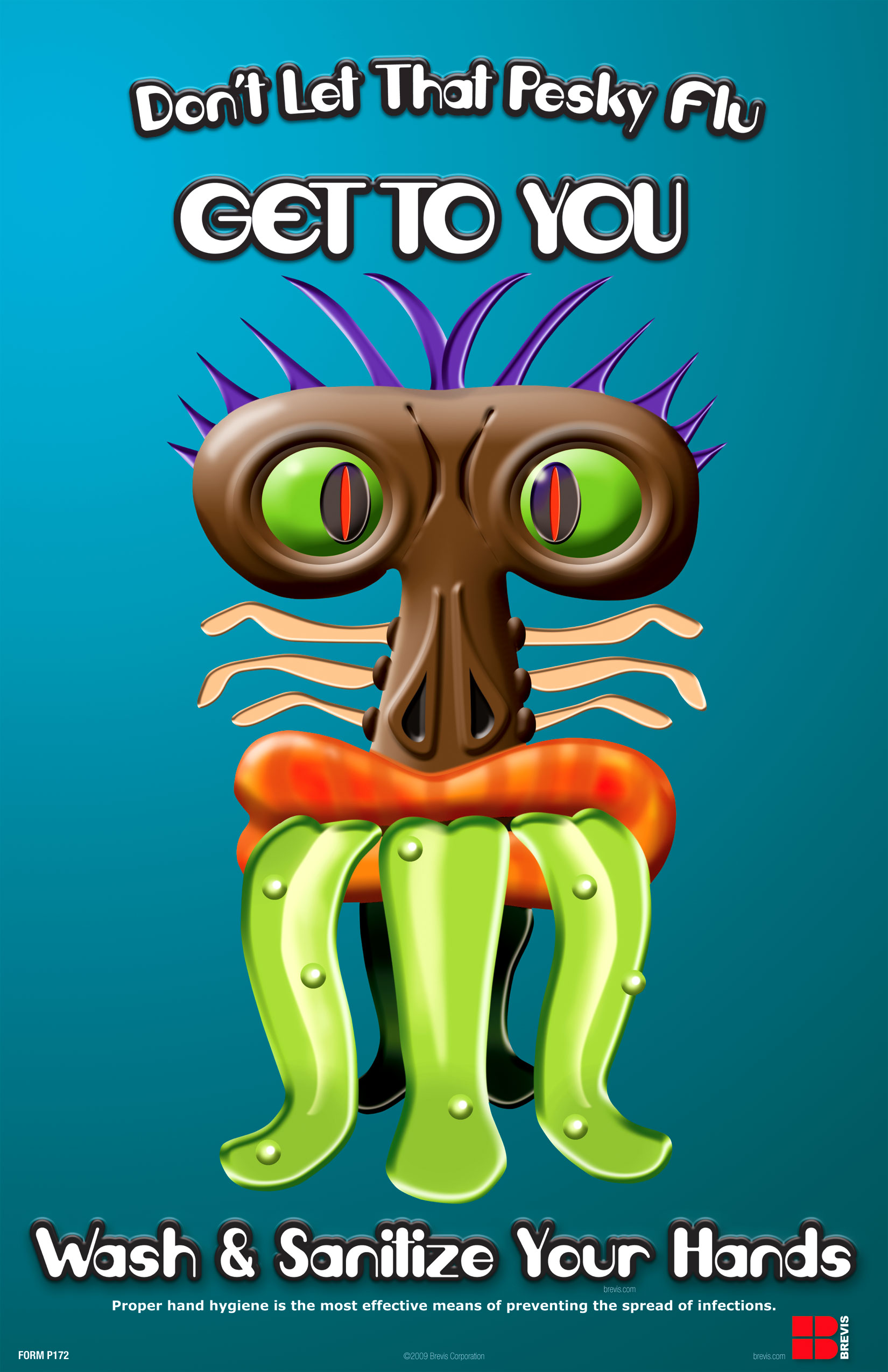 Flu Poster, Laminated - Brevis