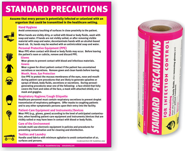 Standard Precautions Labels - Brevis