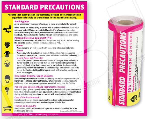 Standard Precautions Labels - Brevis